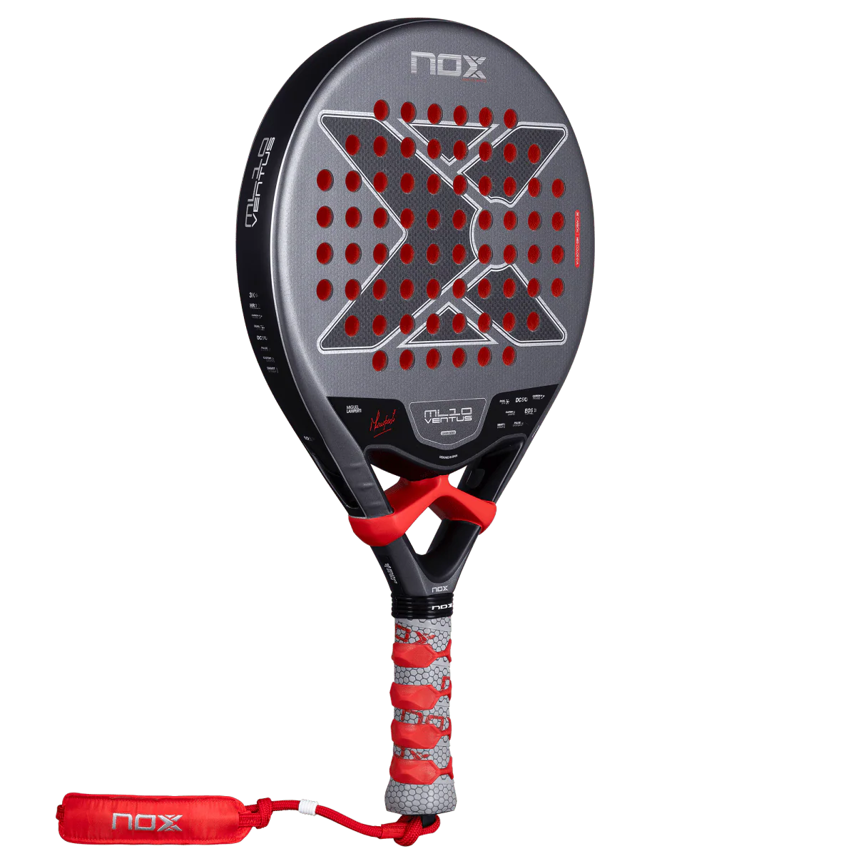 NOX ML10 Quantum 3K Padel Racket by Miguel Lamperti